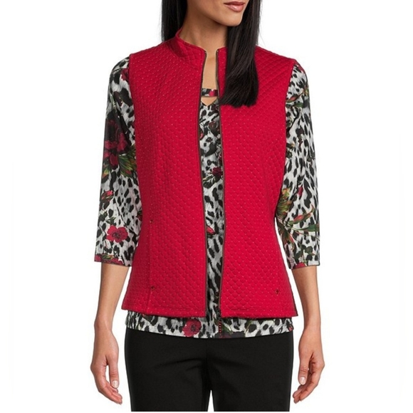 Allison Daley | Jackets & Coats | Allison Daley Petite Size Metallic ...